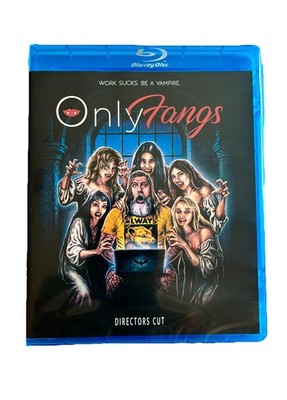 Onlyfangs Blu-ray (2025) Vampire Horror Comedy Drew Marvick Jessa Flux ...
