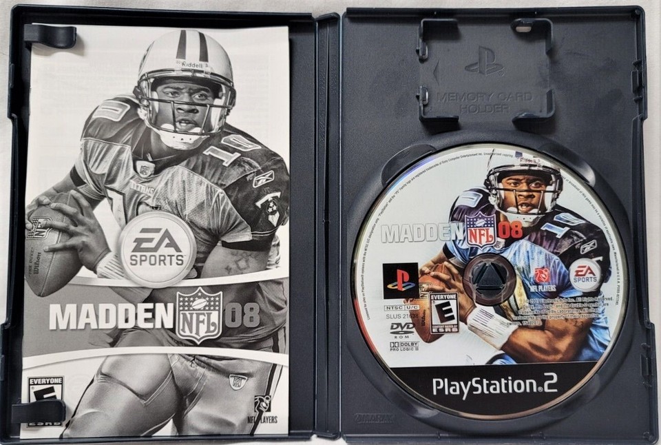 PS2 : MADDEN NFL 2008 II COMPLETE w/MANUAL | eBay