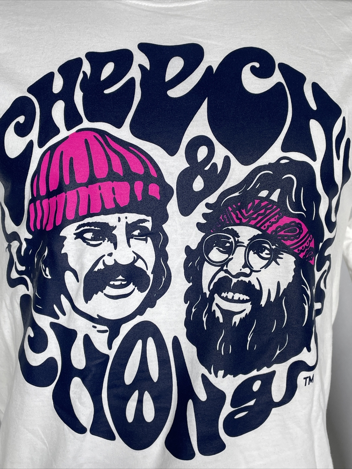 Cheech & Chong 70's Official White Longsleeve Men's T-Shirt NEW | eBay