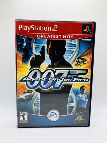 Ps2 Game James Bond 007 Agent Under Fire Sony PlayStation 2 CIB W/ Reg ...