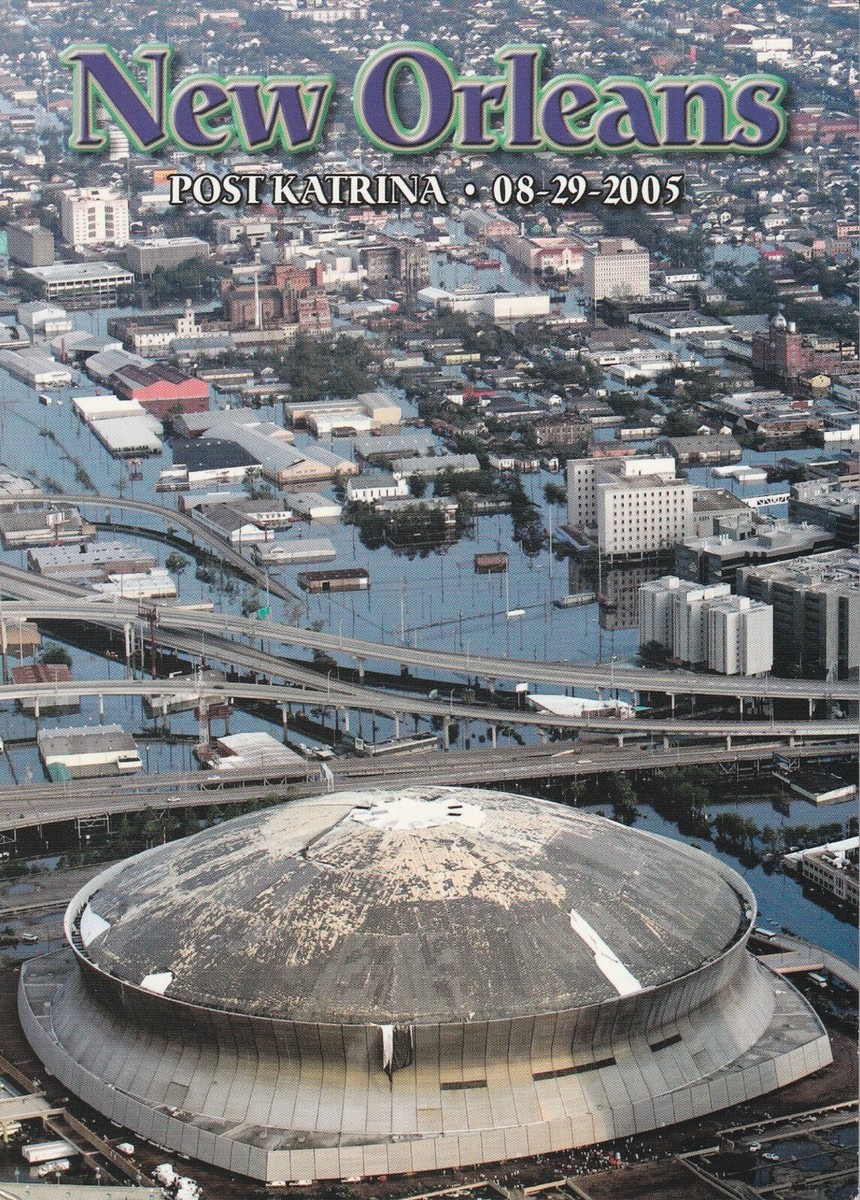 Superdome After Hurricane Katrina March Of The Saints