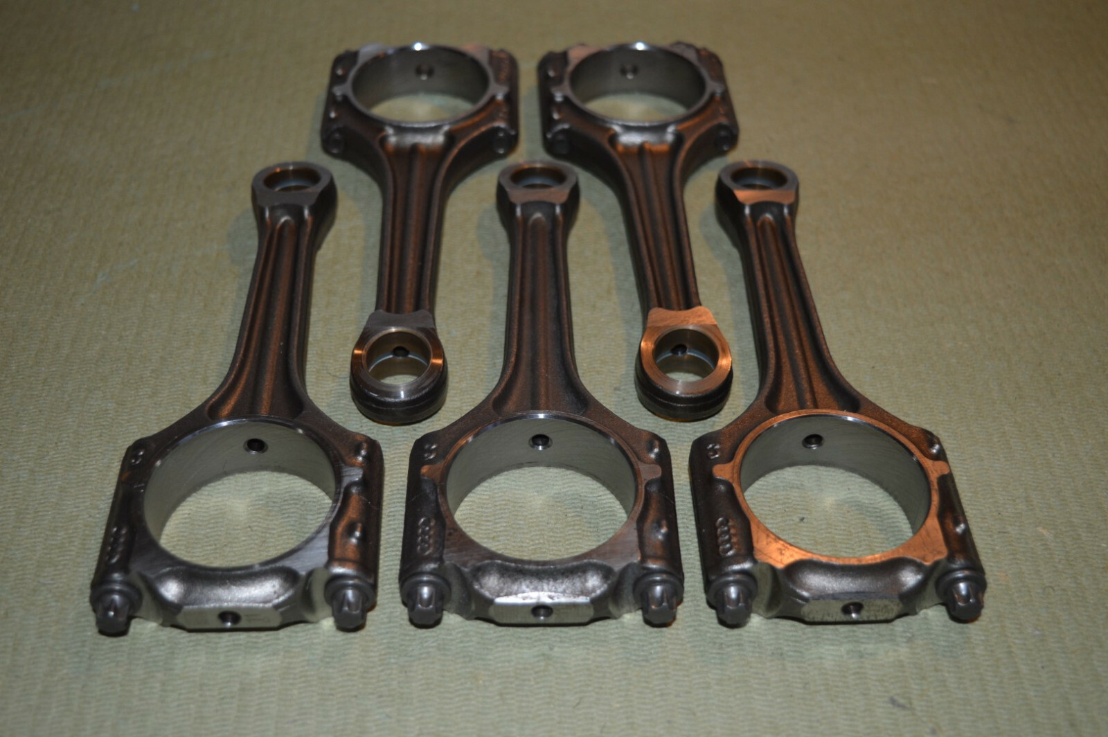 VW Golf Jetta New Beetle 07k 2.5 Connecting Rods 05-10 07K198401A ...