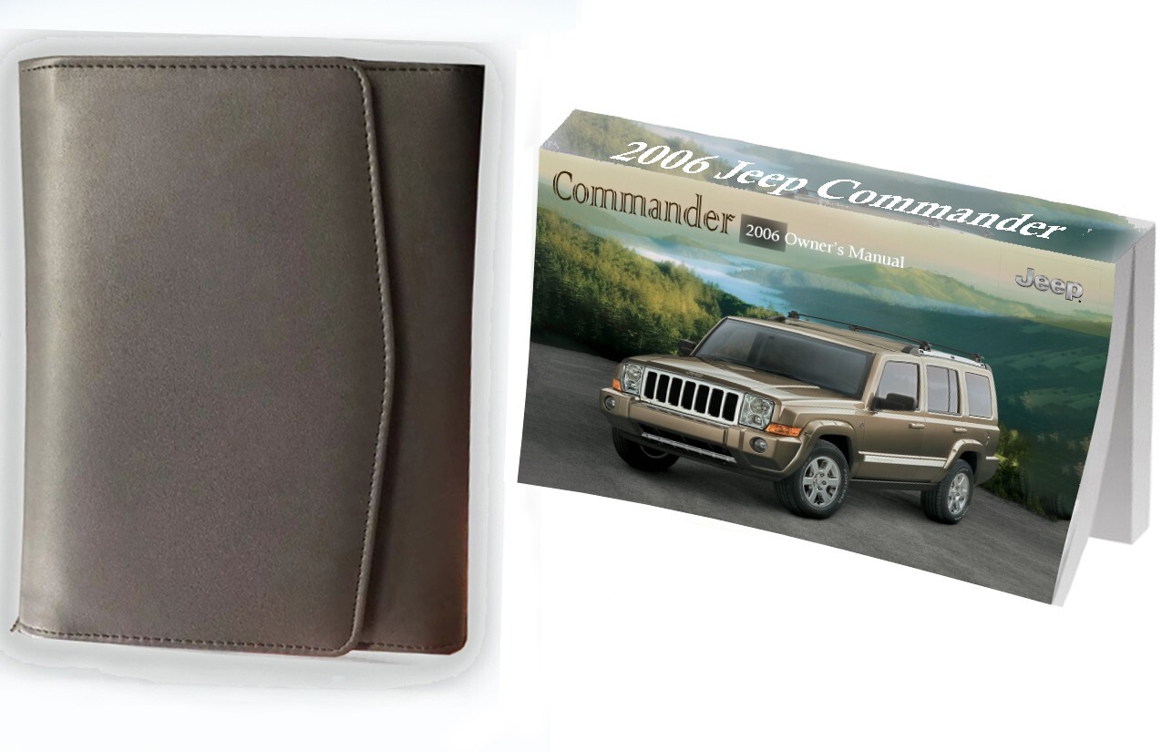 Owner Manual For 2006 Jeep Commander, Owner's Manual Factory Glovebox ...