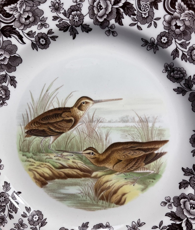 Spode Woodland Salad Plate SNIPE S3422 Made In England | eBay
