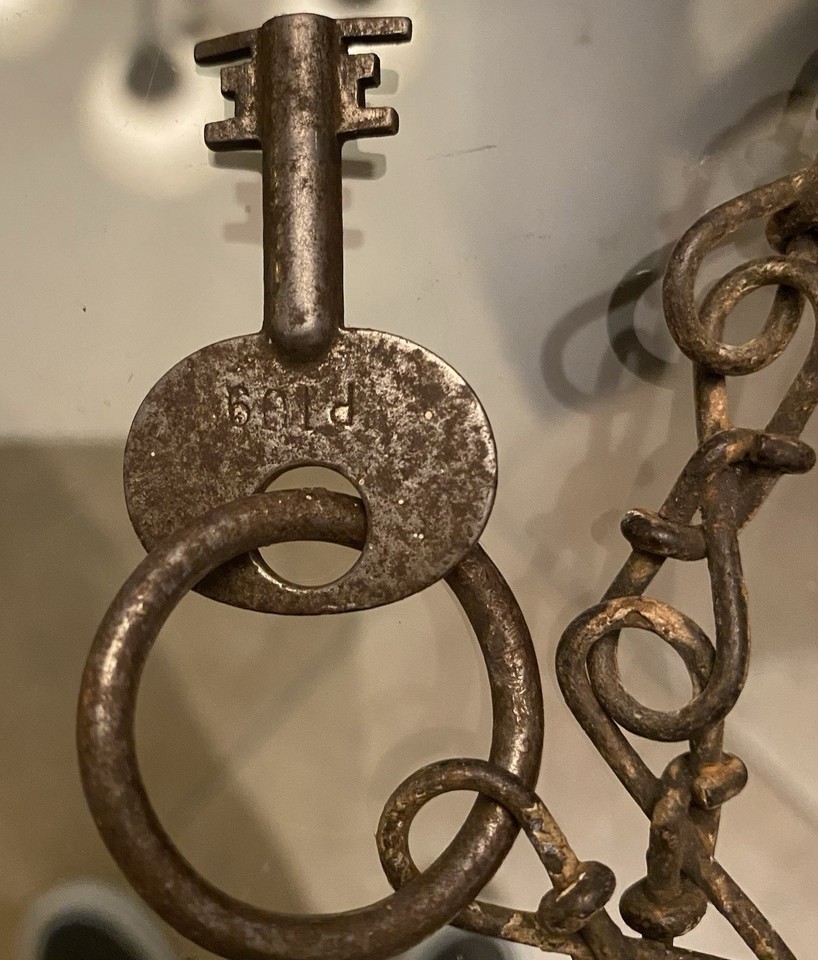 Vintage Samson Eight Lever Padlock with Key & Chain – Working Antique ...