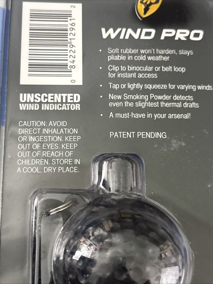 Wind Pro Smoking Wind Indicator Unscented For Hunting 850596007217| eBay