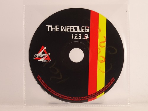 THE NEEDLES 123..5! (X5) 4 Track CD Single along with Plastic Sleeve ...