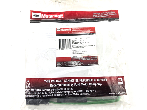 NOS Ford Motorcraft Wiring Pigtail Kit BU2Z-14S411-TA BU2Z14S411TA WPT ...