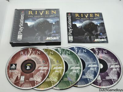 Playstation 1 / PS1 - Riven: The Sequil To Myst + Reg. Card - USA ...