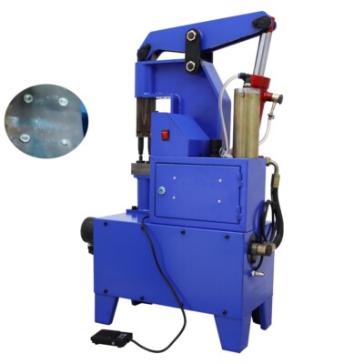 Electric And Pneumatic Riveting Machine Double Head 220V Foot Pedal ...