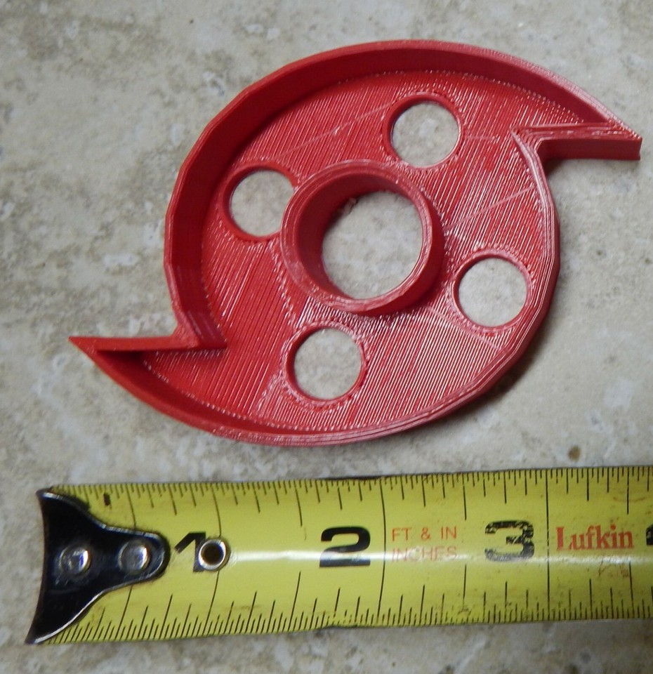 HURRICANE SYMBOL SHAPE MASSIVE TROPICAL STORM CYCLONE COOKIE CUTTER USA ...