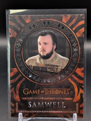 2019 Game of Thrones Inflexions Laser Cut John Bradley as Samwell Tarly ...