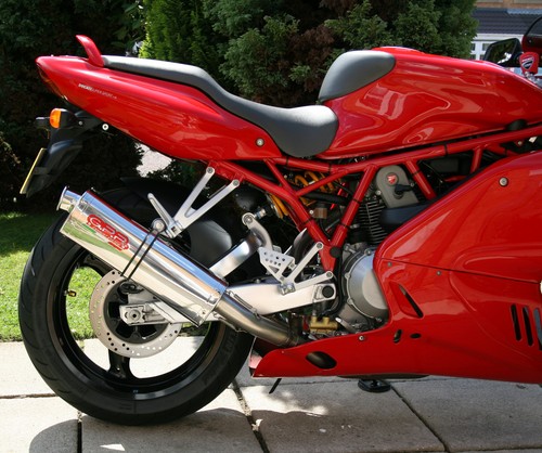 Ducati 800SS 1000SS 2003/06 Stainless Triovals GPR Italian Made E ...