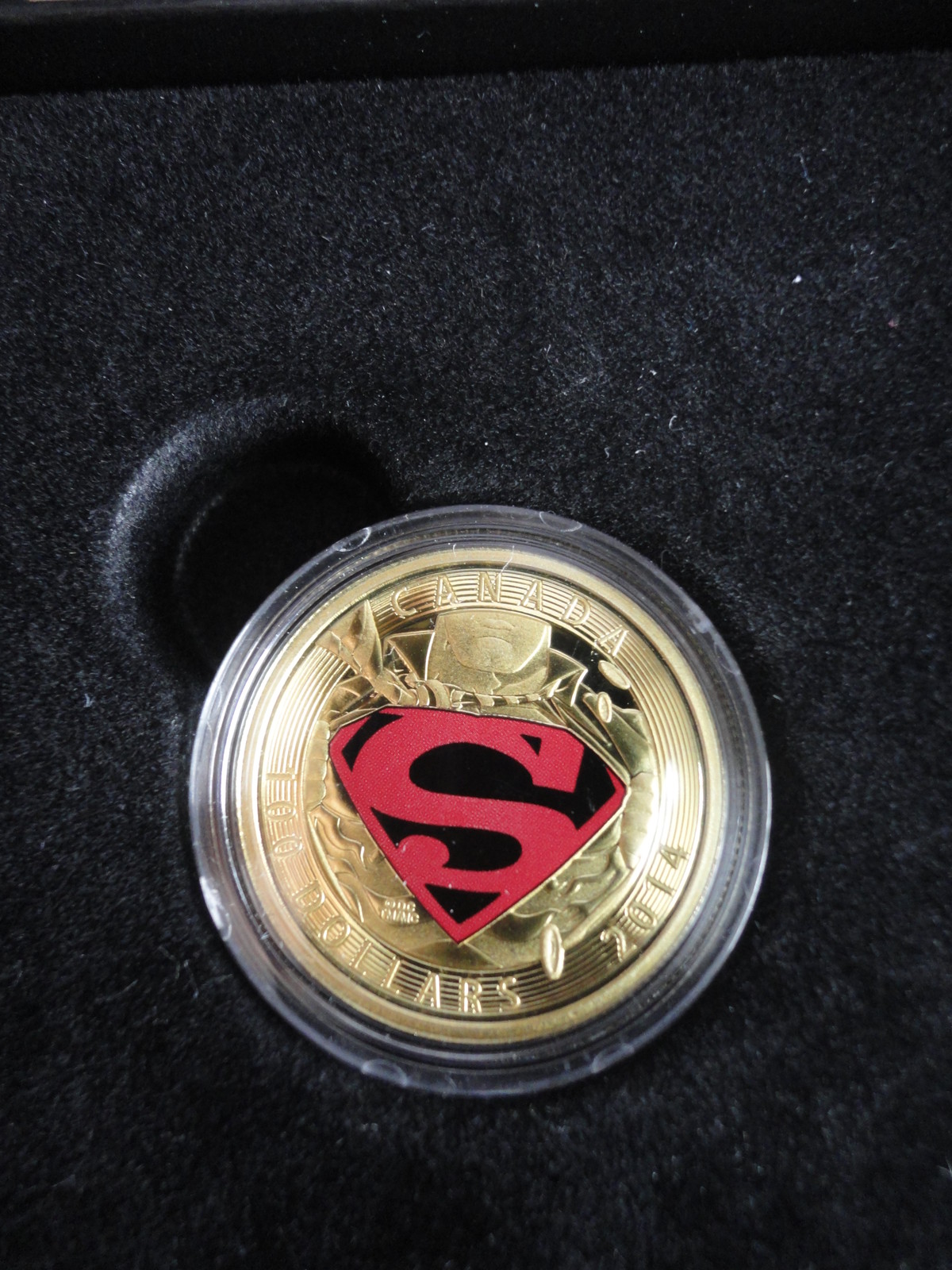 2014 Canada Superman GOLD Coin: Adventures of Superman #596 | eBay