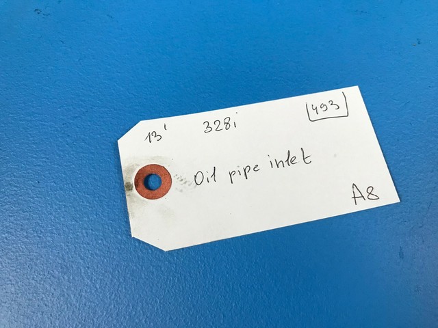 2012-2016 BMW F30 3 Series Oil Pipe Inlet Line OEM 11427588933 for sale ...