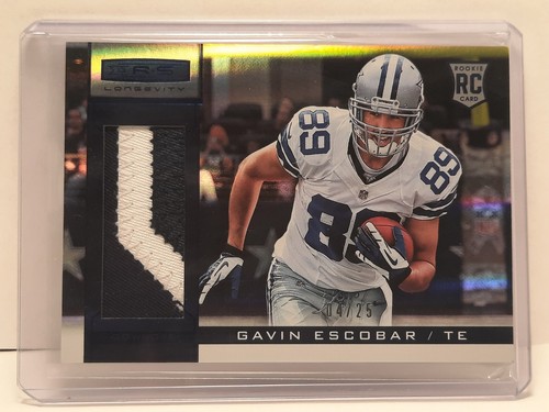 2013 Panini Rookies & Stars Longevity - Rookie Materials Sapphire #209 ...