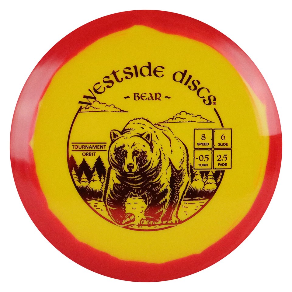 Westside Disc Golf Tournament Orbit Bear Fairway Driver 8/6/-0.5/2.5 ...