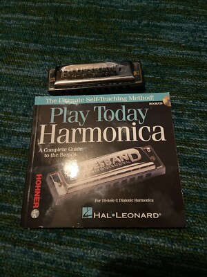 Play Today Harmonica Kit Hal Leonard 704280 For 10 Hole Diatonica ...