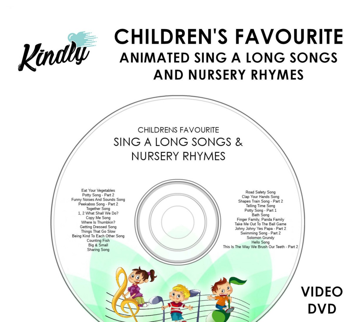 Funny Rhyming Songs JUNIOR CHOICE Vol.1 Children's Songs Rhymes Comedy