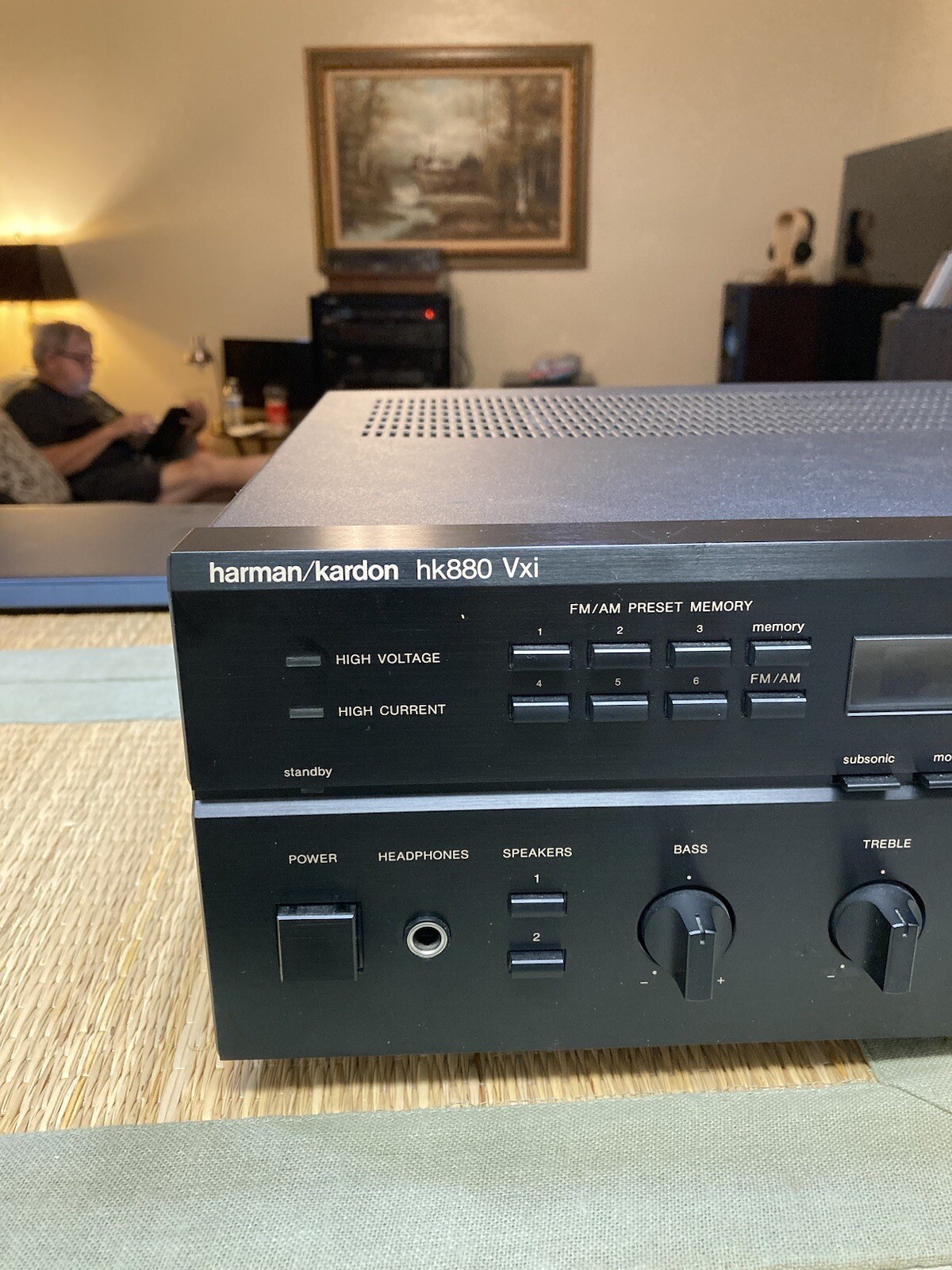 Harman Kardon hk880 Vxi Vintage High Voltage / High Current Stereo ...