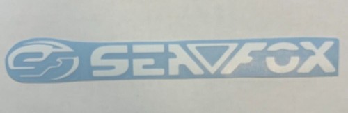 Sea Fox Boats Logo Die Cut Vinyl Decal High Quality Outdoor Sticker ...