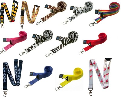 Children Sized Fun Neck Lanyards with Safety Breakaway - Made Just For ...