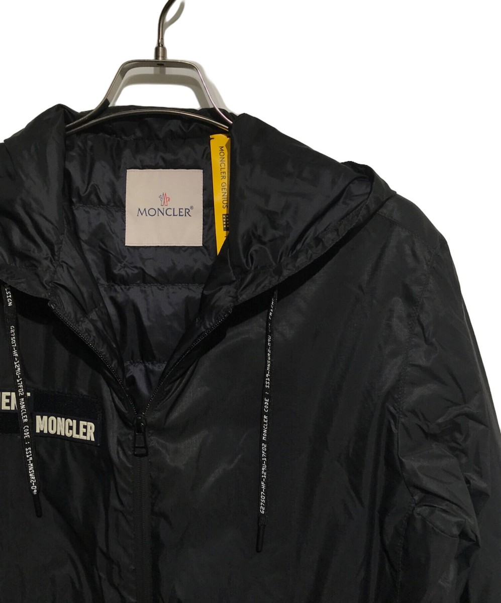MONCLER GENIUS/ FRAGMENT DESIGN Nylon Down Jacket Black Size MONCLER GENIUS/ FRAGMENT DESIGN Nylon Down Jacket Black Size