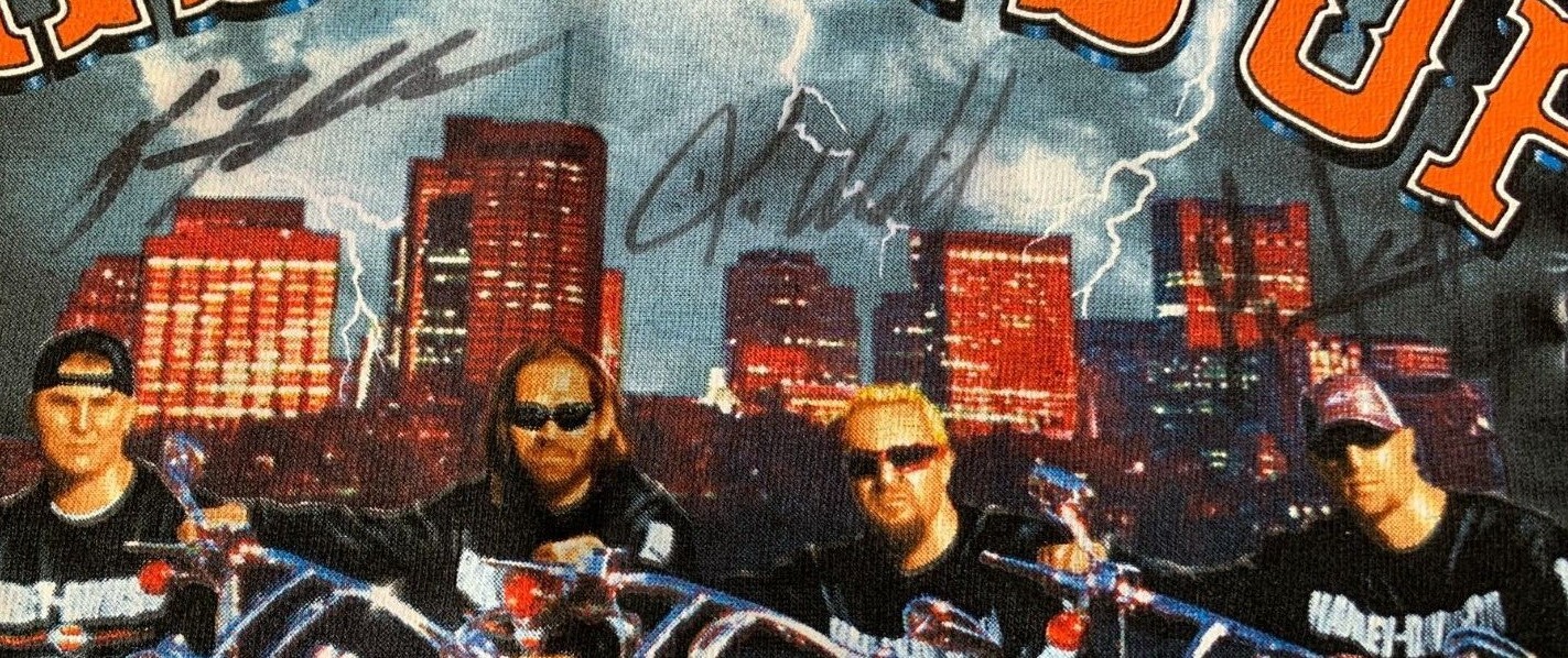 Rare Harley-Davidson Bad Boys of Boston Signed L.E. T-Shirt Millar ...