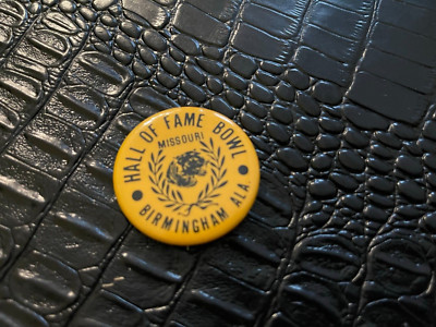 VINTAGE PINBACK - NCAA COLLEGE FOOTBALL - HALL OF FAME BOWL - MISSOURI ...