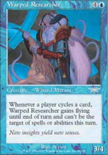 MTG: Warped Researcher [Moderately Played] Legions Magic the Gathering ...