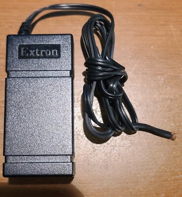 Genuine Extron 28-071-57LF 12V External Power Supply W Wall Cord Bare ...