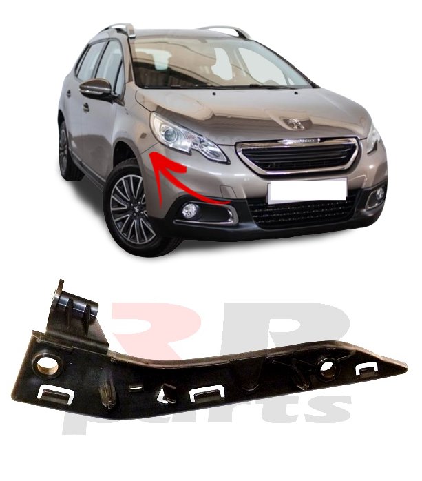 Für Peugeot 2008 2013 - 2019 Neu Vorne Stoßstange Halterung Rechts ...