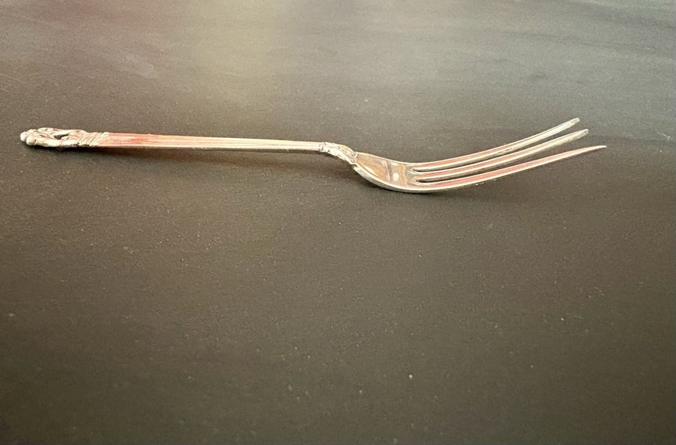 Vintage International Silver Royal Danish Sterling Silver Lemon Fork 3 ...