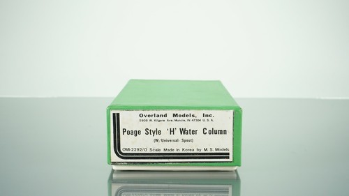 Overland Brass Poage Style "H" Water Column (w/Universal Spout) O scale ...