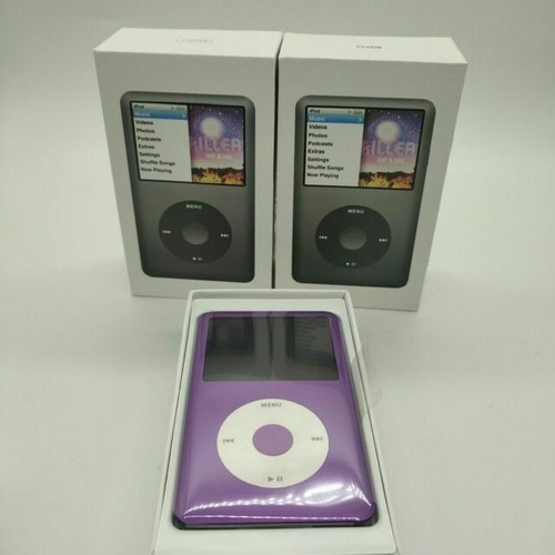 Apple iPod Classic 7th Gen Purple 80GB/120GB/160GB/256GB/512GB/1TB/2TB ...