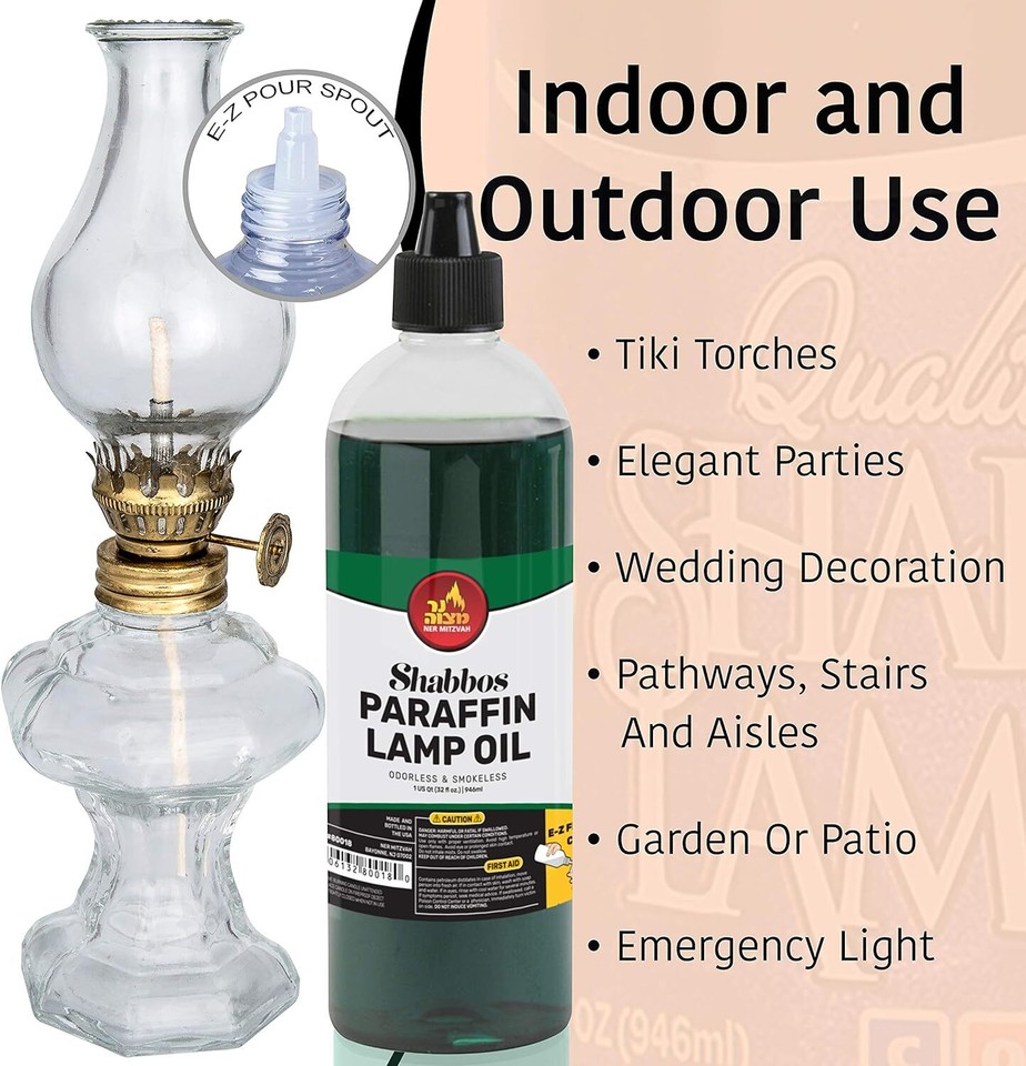 Paraffin Lamp Oil - Blue Smokeless, Odorless, Clean Burning Fuel For | eBay
