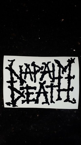 Napalm Death sticker logo vinyl. | eBay UK