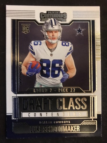 2023 Contenders Draft Class Contenders #16 Luke Schoonmaker Dallas ...
