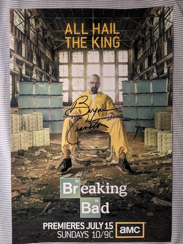 BRYAN CRANSTON signed autographed 13x19 glossy photo "Breaking Bad" | eBay