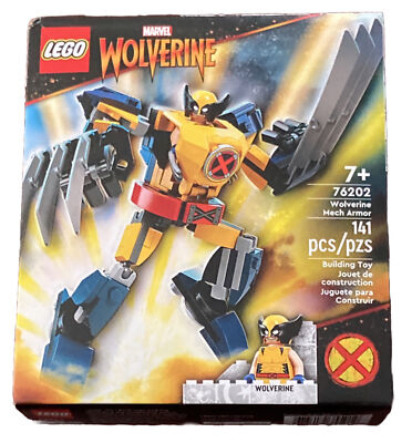 LEGO Marvel 76202 Wolverine Mech Armor Mini Figure X-Men 673419355919 ...