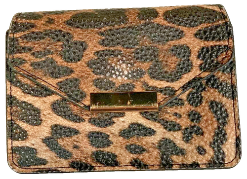 Women's wallet animal print credit card holder cute!! | eBay