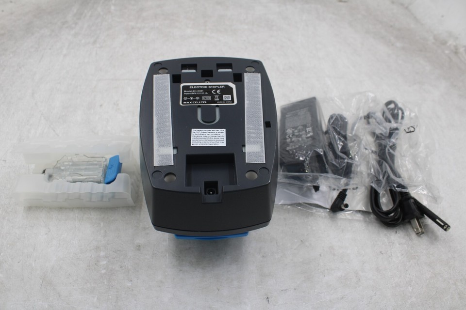 Xerox Max EH-C591 LTD Heavy Duty Electric Stapler With AC Adapter Black ...