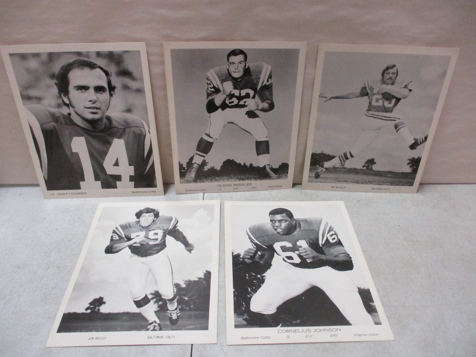 31 1960's Baltimore Colts Team Photos with Mackey, Spice | eBay