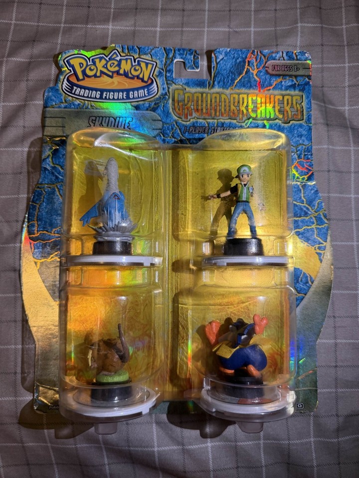 Pokémon Trading Figure Game TFG Groundbreakers Sealed Starter Set Box ...