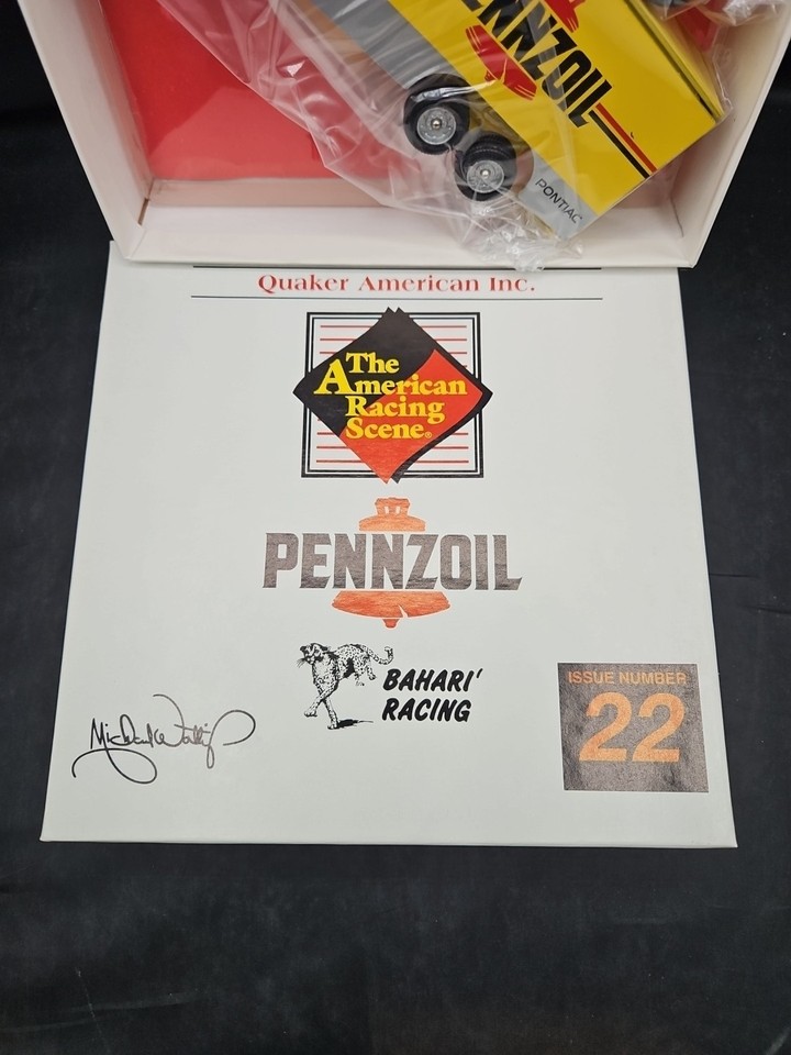 Winross American Racing Scene #22 Michael Waltrip Pennzoil Bahari ...