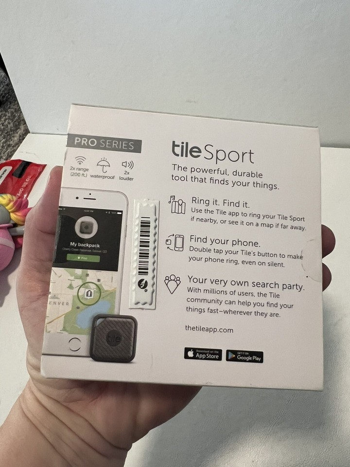 Tile EC-09001 Pro Sport Smart Tracker Slate Finder - Graphite 819039020121| eBay