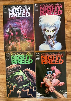 Comic Book Lot: Clive Barker's Night Breed #3/6/7/8: Epic | eBay