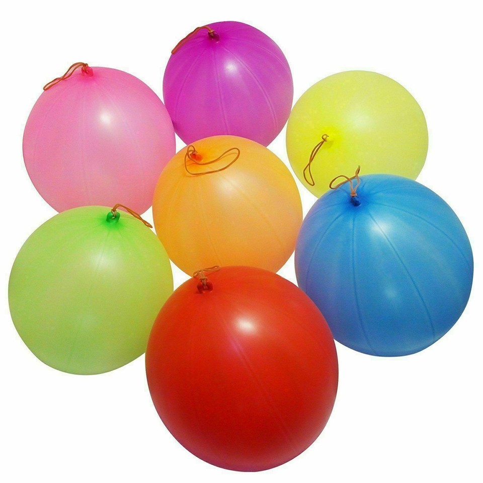 50 X LARGE PUNCH BALLOONS CHILDREN LOOT GOODY PARTY BAGS PINNATA ...
