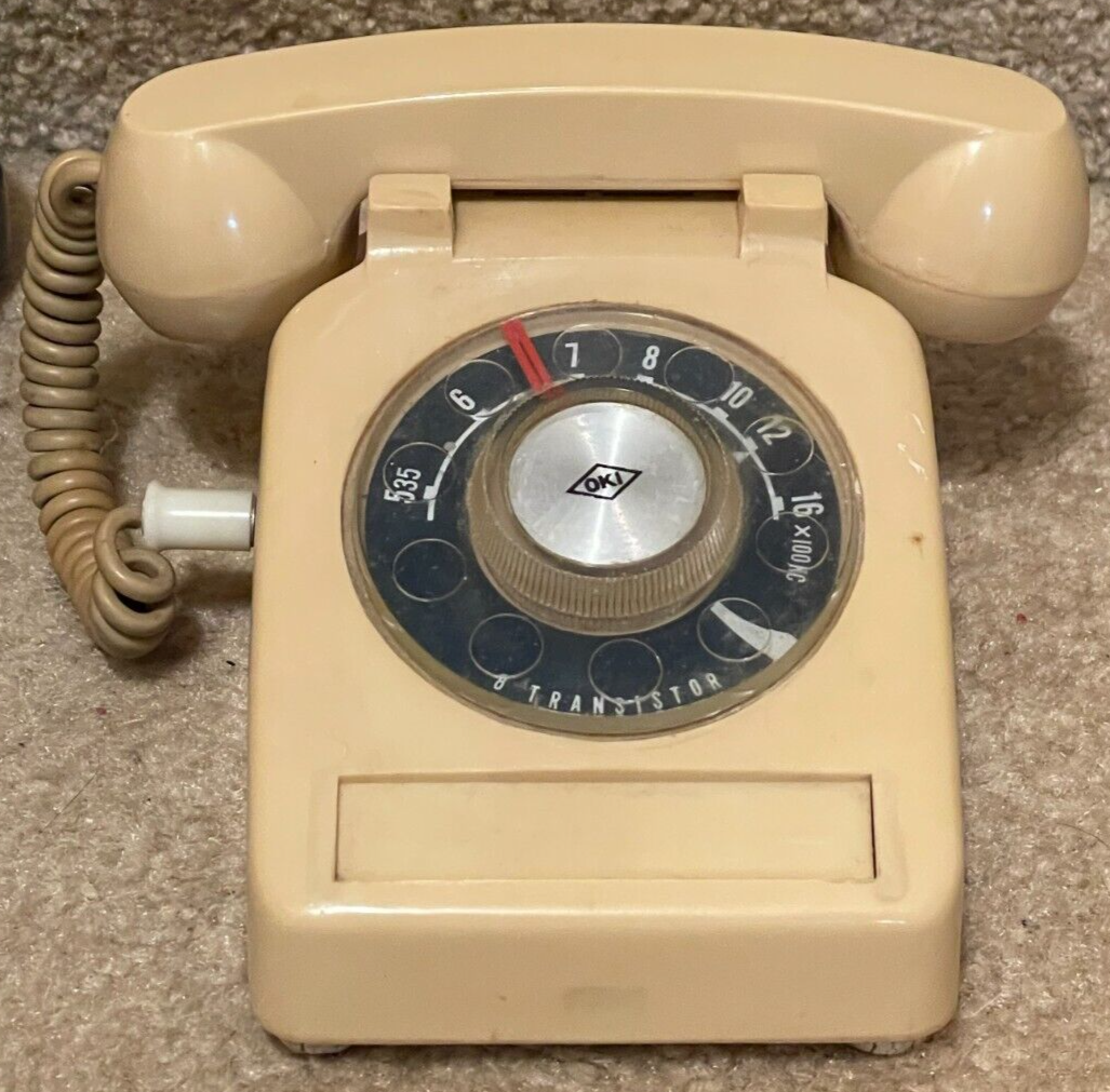 Vintage OKI 8 Transistor Radio Telephone *Sold As Is* | eBay