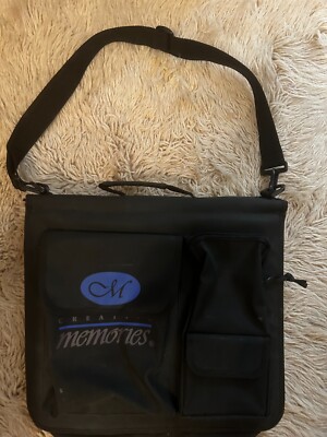 Creative Memories Memory Mate Album Tote Bag Carrier, black, never used ...